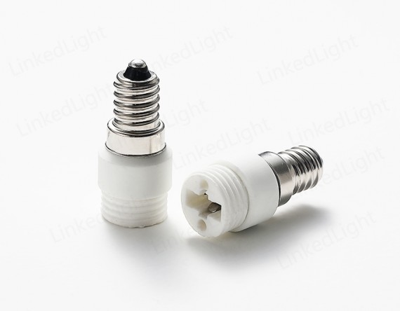 E14转G9灯头 - E12 E14 E17转其它 - LinkedLight | 领辉 : 景可络 JINGKELUO 照明电气业值得信赖的电线连接产品服务及解决方案提供商。